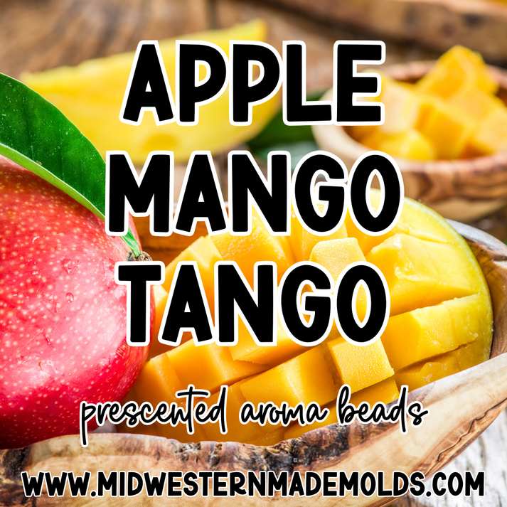 Apple Mango Tango Prescented Aroma Beads – Midwestern Made Molds & More