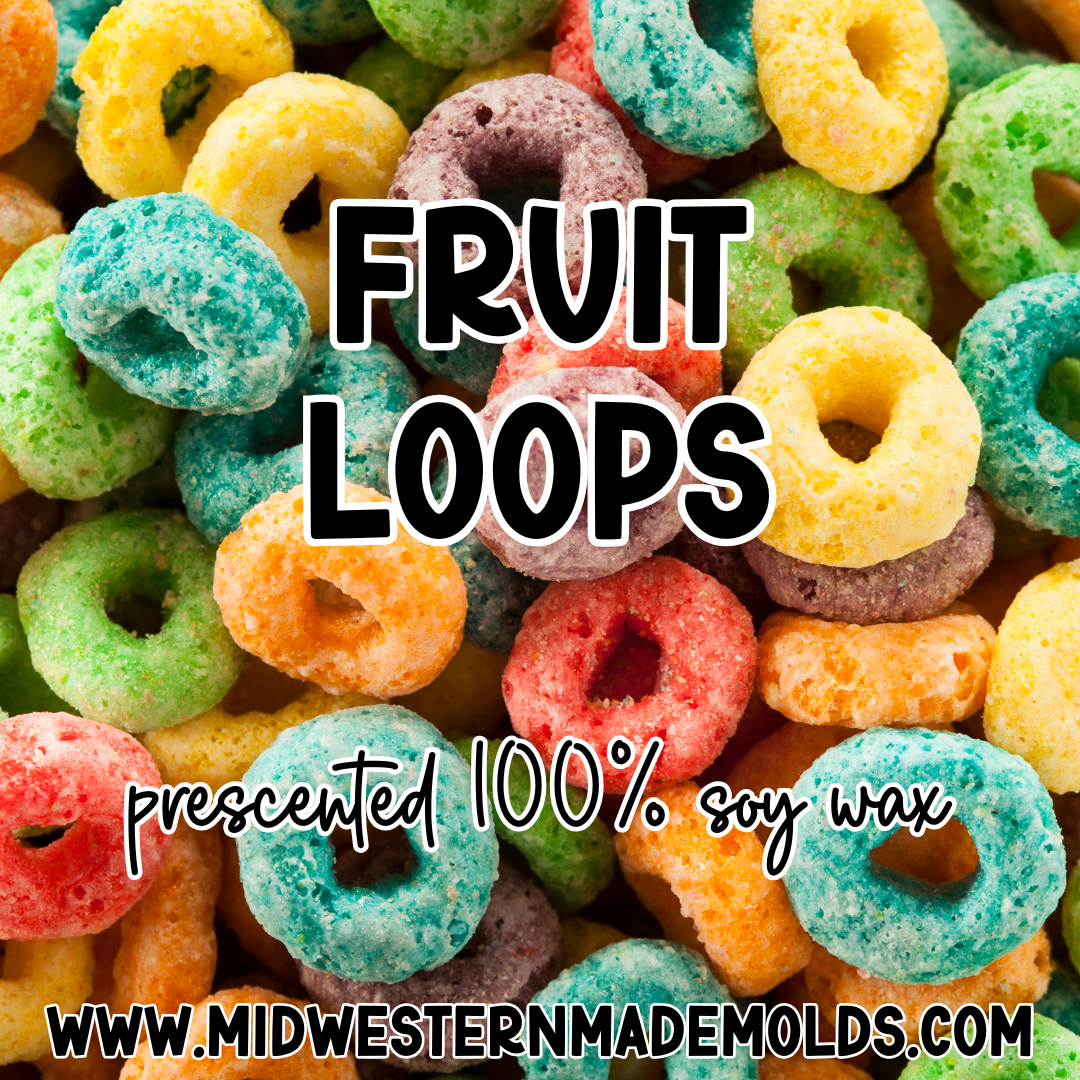 Fruit Loops Prescented Wax – Midwestern Made Molds & More