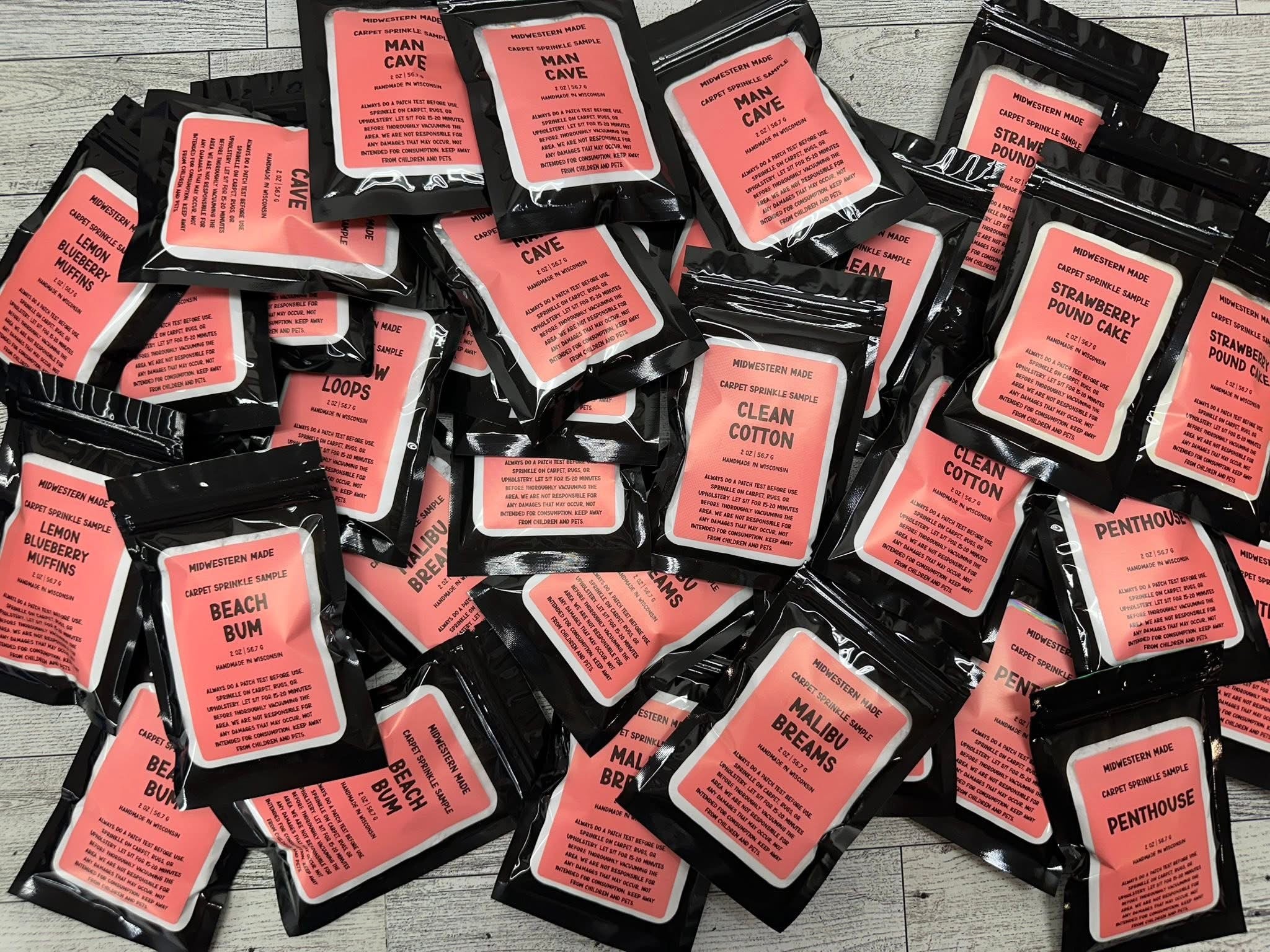 Carpet Sprinkle Package Fillers – Midwestern Made Molds & More