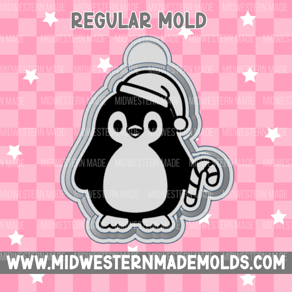 Christmas Penguin Freshie Mold – Midwestern Made Molds & More